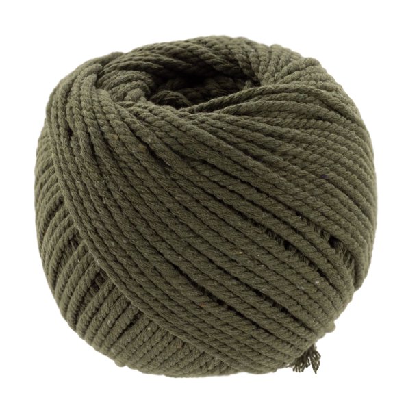 Craft County 100% All-Natural Cotton Rope for Braided Wall Hangings ...