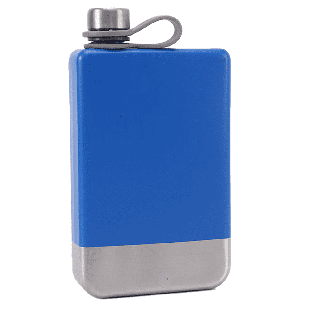 Flask for Men, Stainless Steel Camping Flask, Hip Flask Whiskey Flask ...