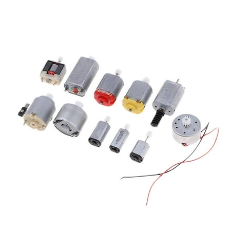 12Pcs/Pack 4WD Electric RC Car Model DIY Motors M30 Motor 500/12000rpm ...