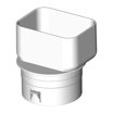 Flex-Drain 4'' X 12' Solid Corrugated Drainage Pipe, Flexible Extension ...