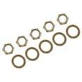 LeeQinersw Replacement Guitar Hex Nut Washer Set Accessory for Electric ...