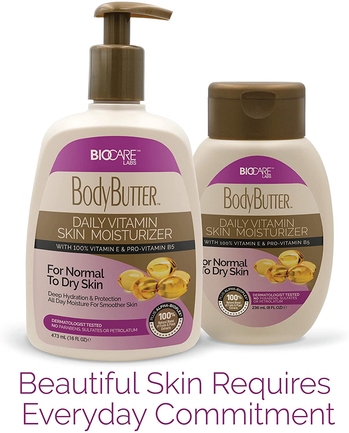 Buy BioCare Labs Moisturizing Body Butter - Body Cream with Vitamin E ...