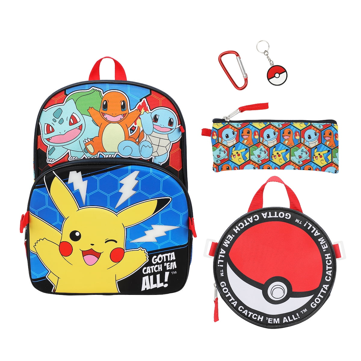 Click here for Bioworld Pokemon Poke Balls & Character Print 5-Pi... prices