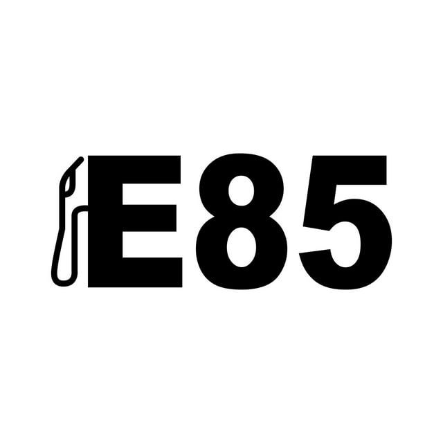 E85 Sticker Decal Die Cut - Self Adhesive Vinyl - Weatherproof - Made ...