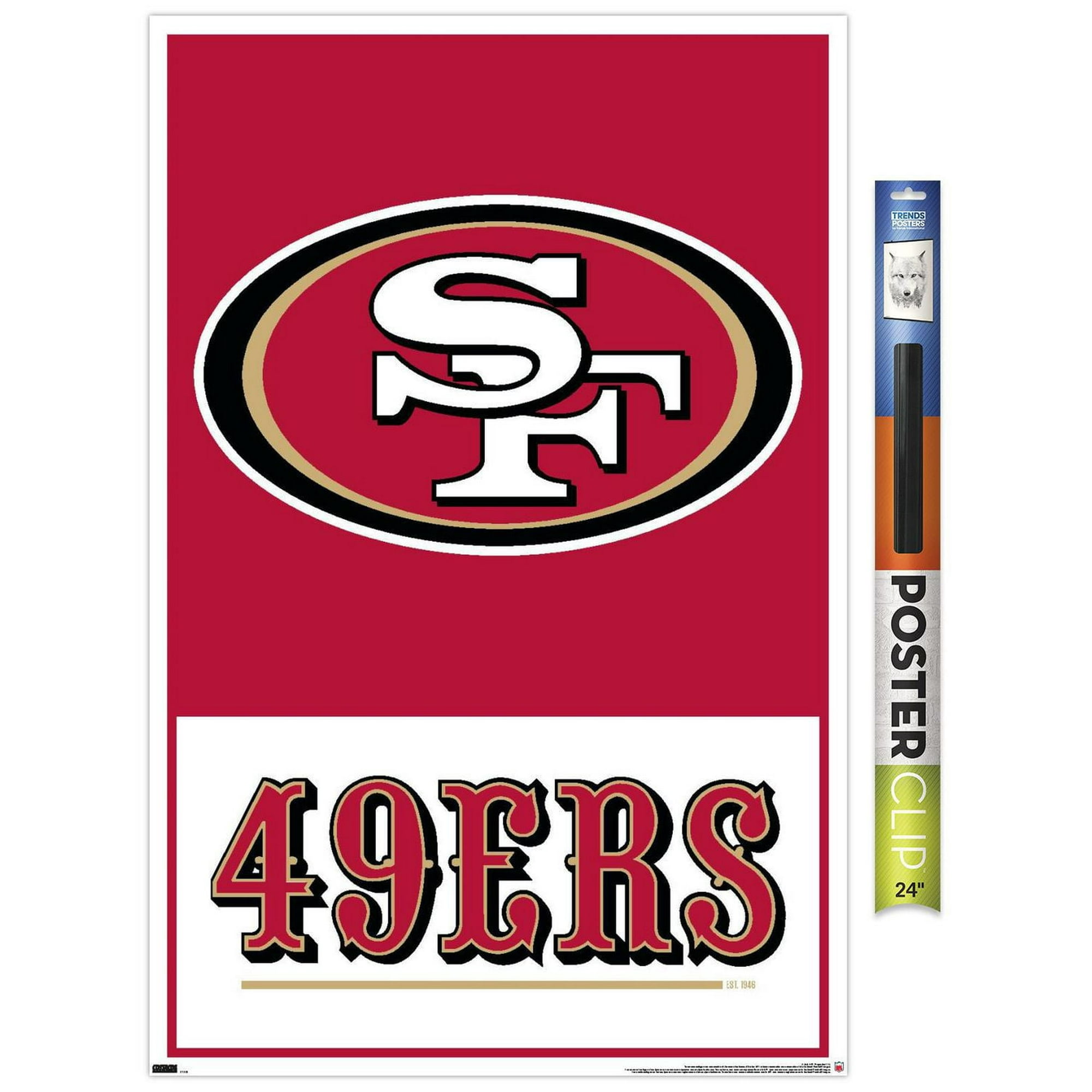 Click here for Trends International Nfl San Francisco 49ers - Log... prices