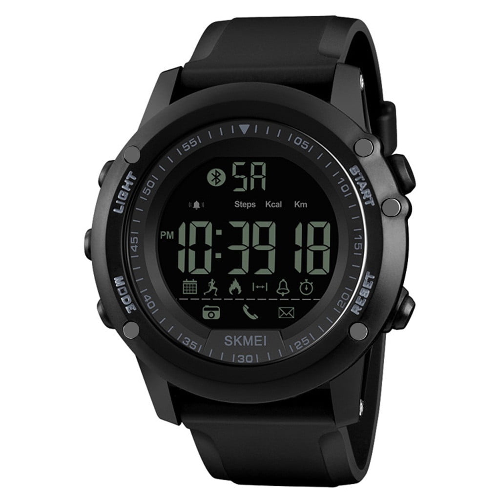 Mens All Military Style Smart Watch Functions Activity 50ATM | Walmart ...