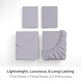 Free Shipping! Mellanni Sheet Set Iconic Hotel Luxury Brushed ...