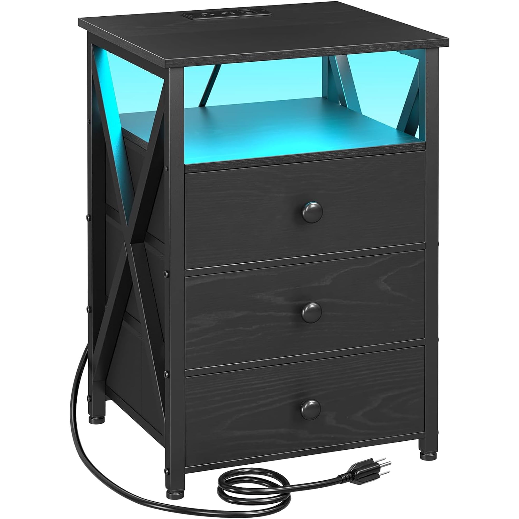 Click here for Jmhbb Nightstand End Side Table With Charging Stat... prices