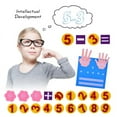 Kid Felt Finger Numbers Math Toys Children Counting Early Learning ...