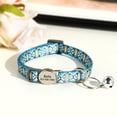 Pet Artist Nylon Kitten Cat Collar Personalized Breakaway Custom ...