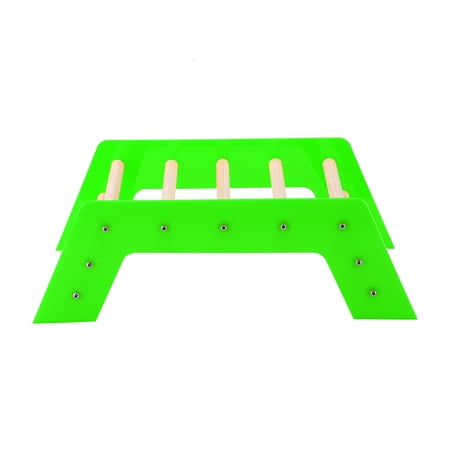 Toy, Plastic Bird Standing Toy, Non- For Bird Ladder Bird Wooden Toy ...