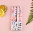 Jiibva 6-Pack Cartoon Design Erasable Gel Pens, 0.5mm Tip for Smooth ...