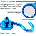 Magnetic Hooks, 30Lbs Strong Heavy Duty Cruise Magnet S-Hooks for ...