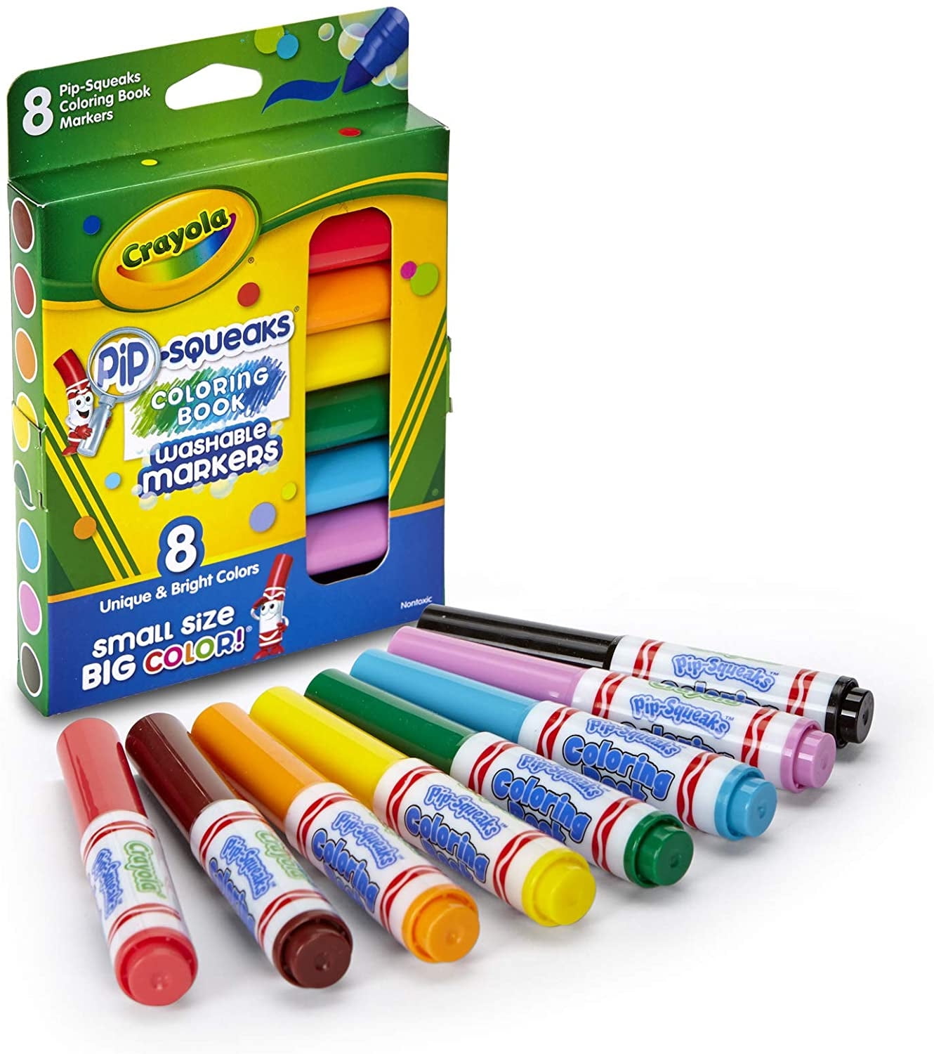 Crayola Pip-Squeaks Marcadores Lavables (58-8704) | Walmart en línea