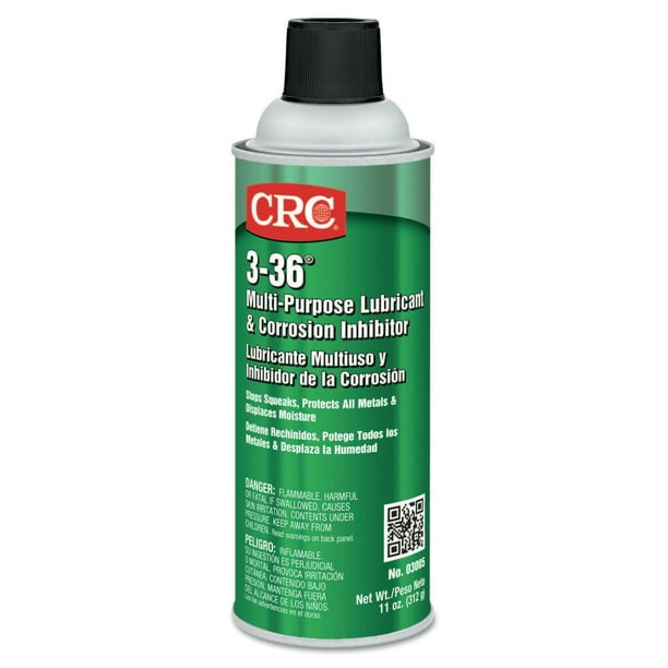 CRC 3-36 Multi-Purpose Lubricant & Corrosion Inhibitor, 16 oz Aerosol ...
