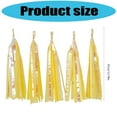 3Pack 15PCS Colorful Paper Tassels Garland Ribbons For Party ...