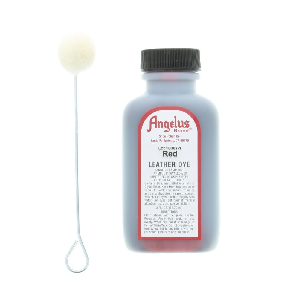 Angelus® Leather Dye, 3 oz. Red - Walmart.com - Walmart.com