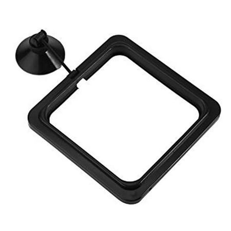 Square Shape Fish Food Feeder Suction Cup Feeder Square Aquarium ...