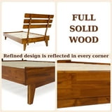 Full Size | Caden 55x82x15in Deluxe Bed Frame with Adjustable Headboard ...