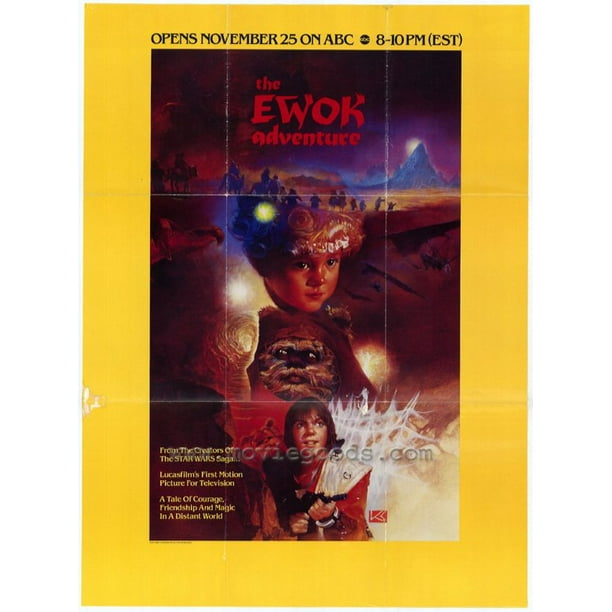 Ewok Adventure - Caravan of Courage - movie POSTER (Style C) (11" x 17") (1984) - Walmart.com ...