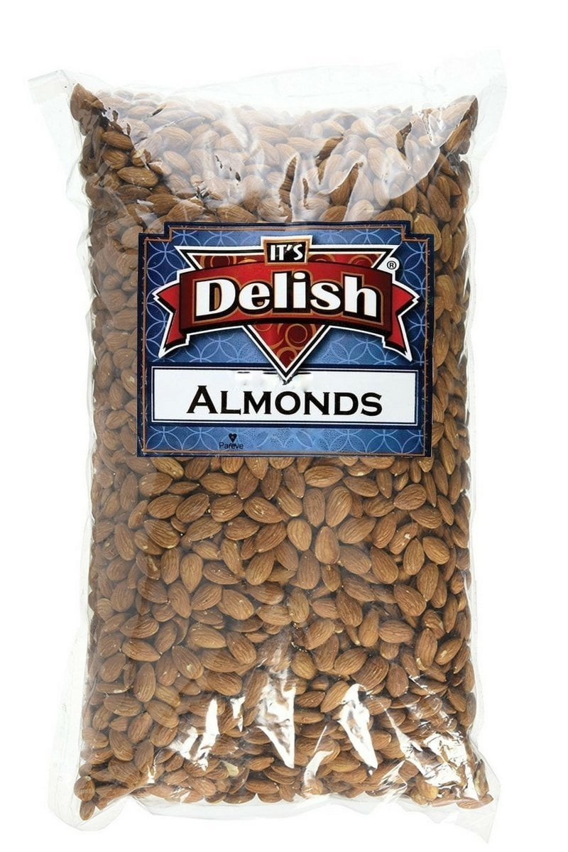 Gourmet Whole Raw Almonds by Its Delish, 2 lbs - Walmart.com