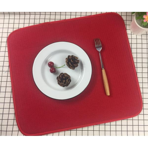 Microfiber Dish dryinginginginginging Mat for Kitchen Counter Absorbent ...