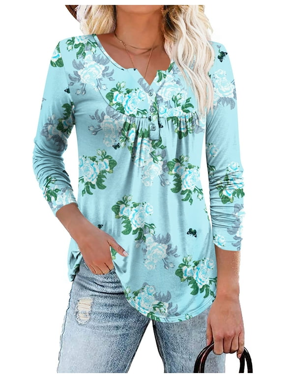 FOLUNSI Women's Plus Size Summer Tops Short Sleeve Lace Pleated Blouses ...