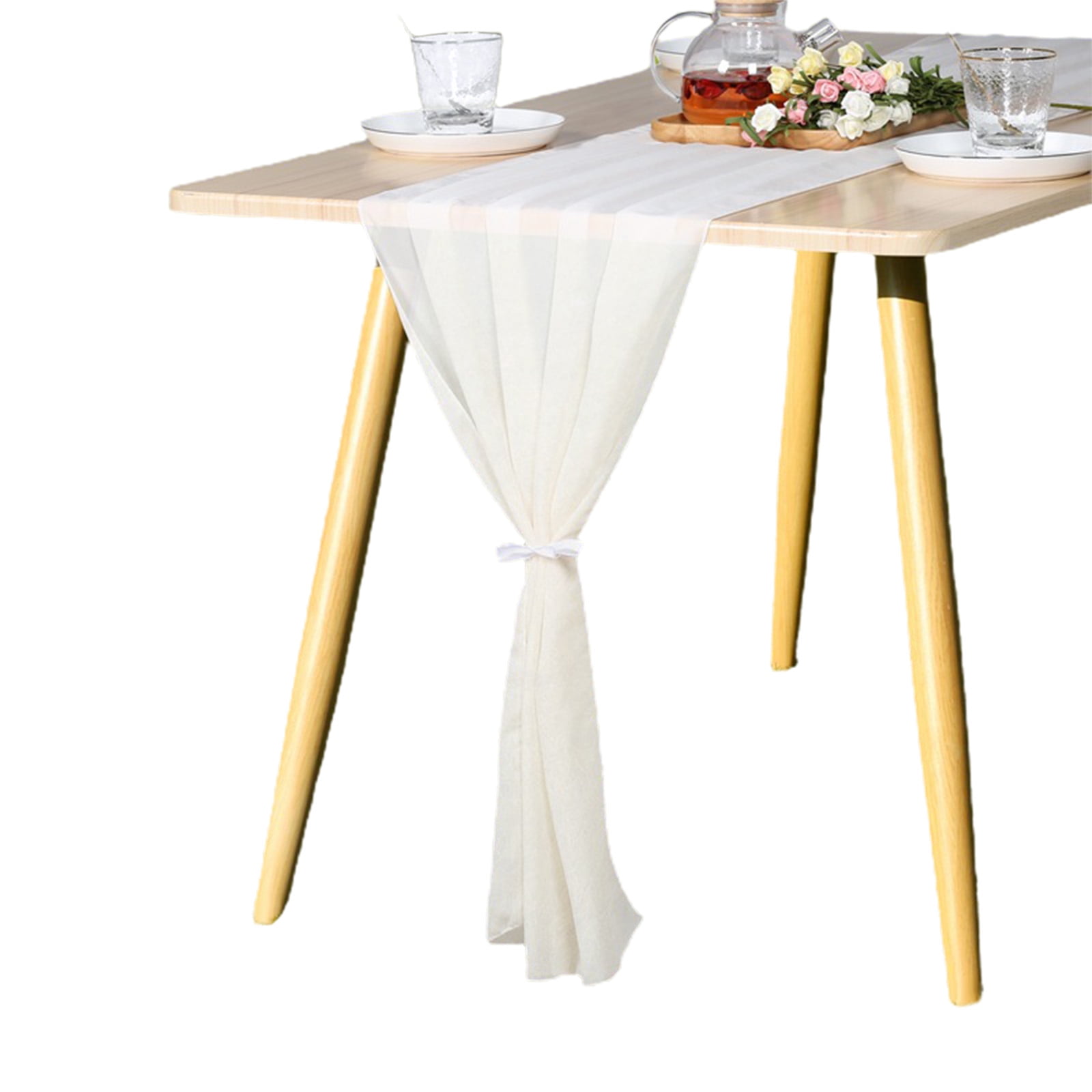 GadgetVLot Chiffon Doily Birthday Party Desk Cloth Tablecloth Wedding ...