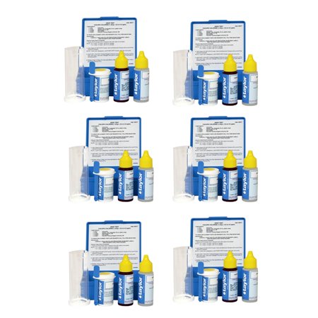 Taylor K-1515-A Drop Test Kit FAS-DPD Pool Chlorine .75 Ounce Bottles ...