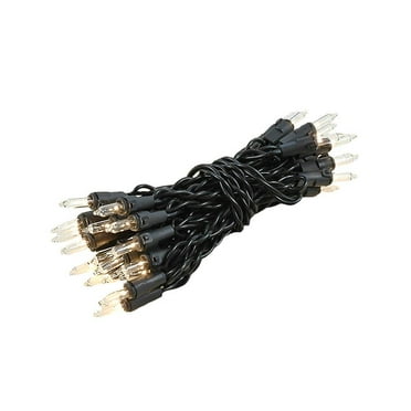 Novelty Lights 35 Light Clear Twinkle Christmas Mini Light Set Non ...