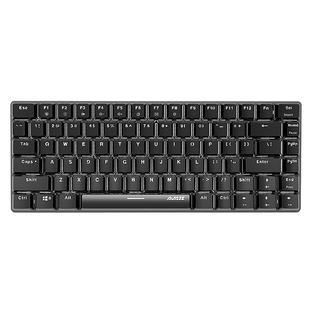 Buy Ajazz AK33 82 Keys USB Wired Mechanical Keyboard Monochromatic ...