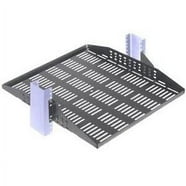 2POST RELAY RACK SHELF 7IN VENTED FLANGES UP FIXED - Walmart.com