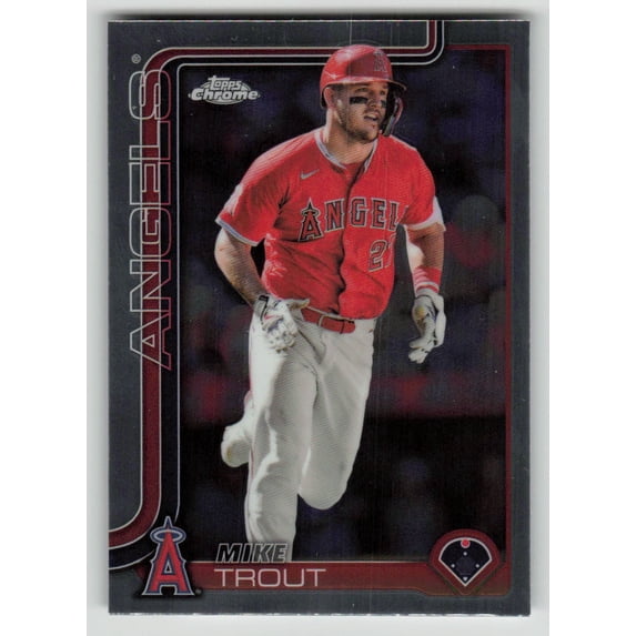 2025 Topps Chrome Mike Trout #100 - Walmart.com