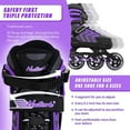 SubSun Adjustable Inline Skates for Adults - Durable Roller Blades ...