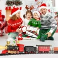 Hot Bee Realistic Train Set for Kids 2-4, Steam Locomotive Engine ...