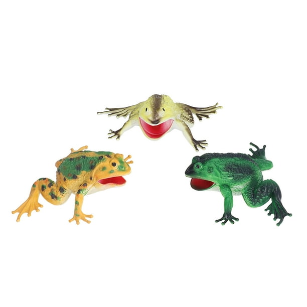 Rana de goma, juguetes de sapo, juguetes de simulación de rana ...