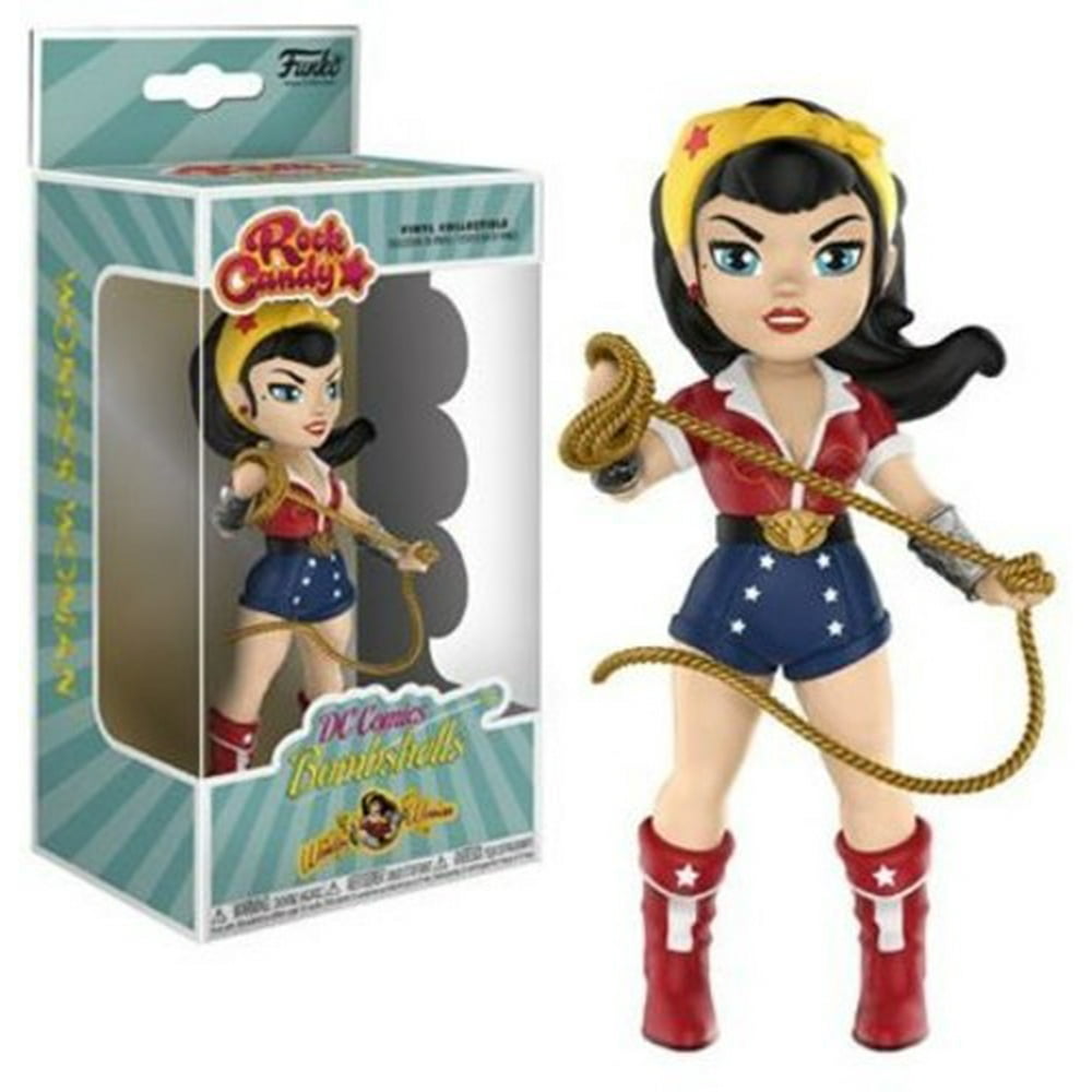 FUNKO ROCK CANDY: DC Bombshells - Wonder Woman - Walmart.com - Walmart.com