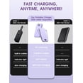 Portable Charr, 10000mAh PD20W USB C Fast Charging Power Bank with ...