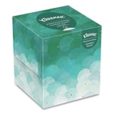 Kleenex Facial Tissue, 2-Ply, Pop-Up Box, White and Cream, 95 Sheets, 6 ...