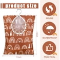 nobrand 2 Pcs Clothes Pin Bag Clothespin Holder 15 x 11 in to Hang on ...