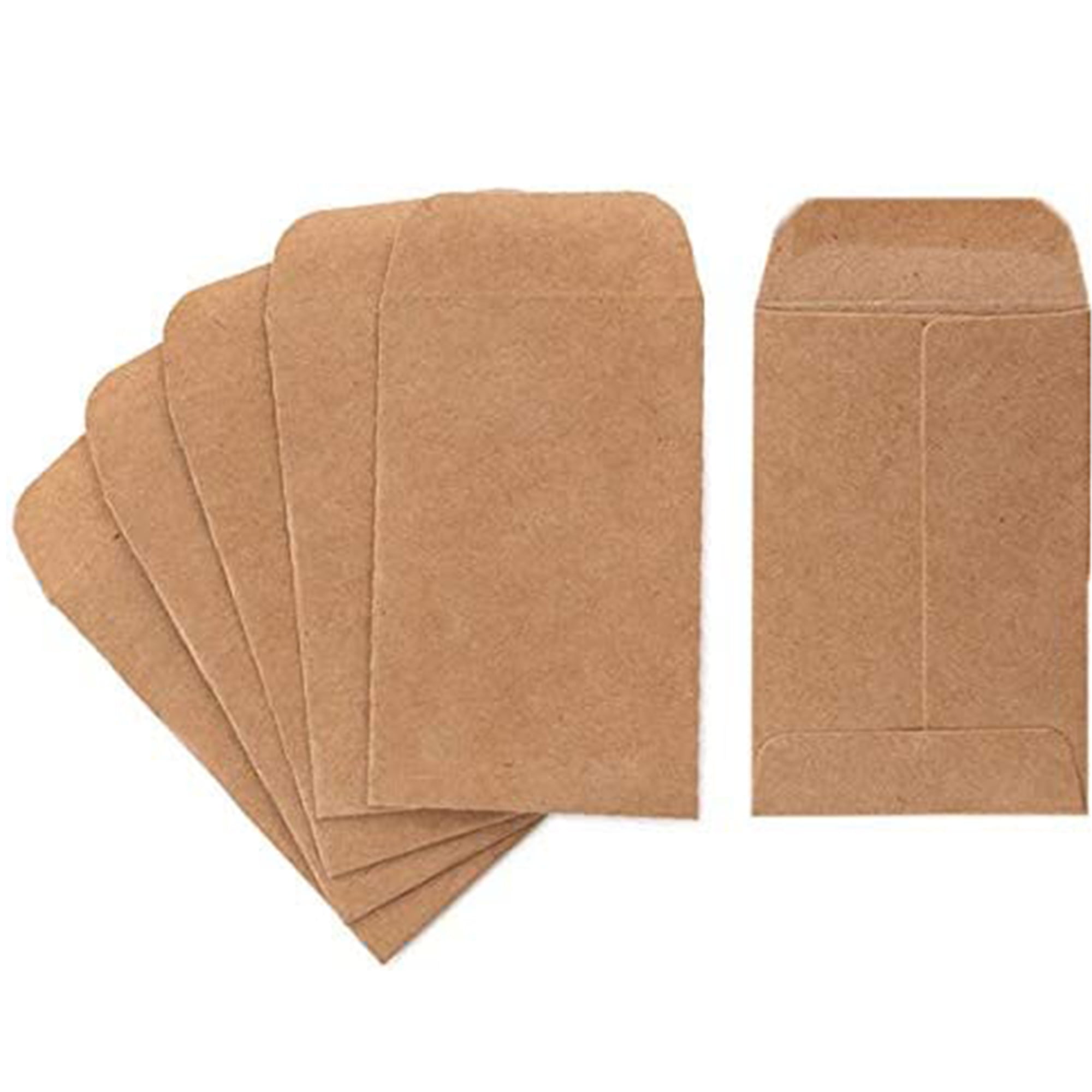 Purple Q Crafts Small Kraft Envelopes for Coin & Seed Storage with ...