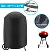 "iClover Kettle Grill Cover [23""x30""], Black, Waterproof, Dustproof ...