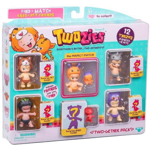 Twozies Season 1 Two-gether Pack, Styles will Vary - Walmart.com