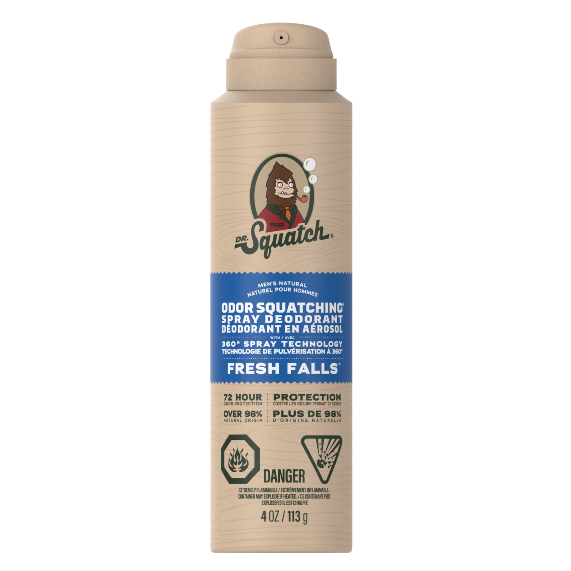 Click here for Dr. Squatch Mens Spray Deodorant - Natural Fresh F... prices