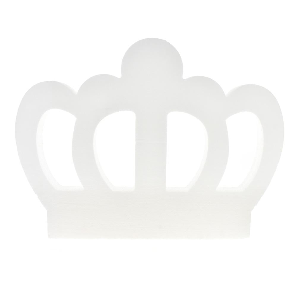 Diy Foam Royal Princess Crown Cut Out White 23 12 Inch