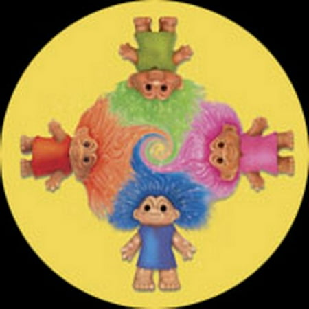 Trolls Four Yellow Background Button TB1857 | Walmart Canada