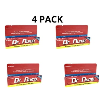 1 PACK Dr. Numb 5% Lidocaine Topical Anesthetic Numbing Cream for Pain ...
