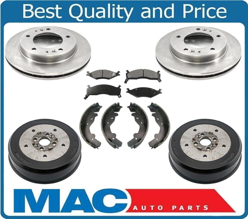 Front Disc Brake Rotors Pads Drums & Brake Shoes for Kia Sportage 1995 ...