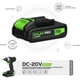 20 Volts Cordless Impact Driver with 1.3 Ah Battery and Charger ...