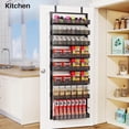 8 Tiers Over the Door Organizer - Height Adjustable Pantry Storage with ...